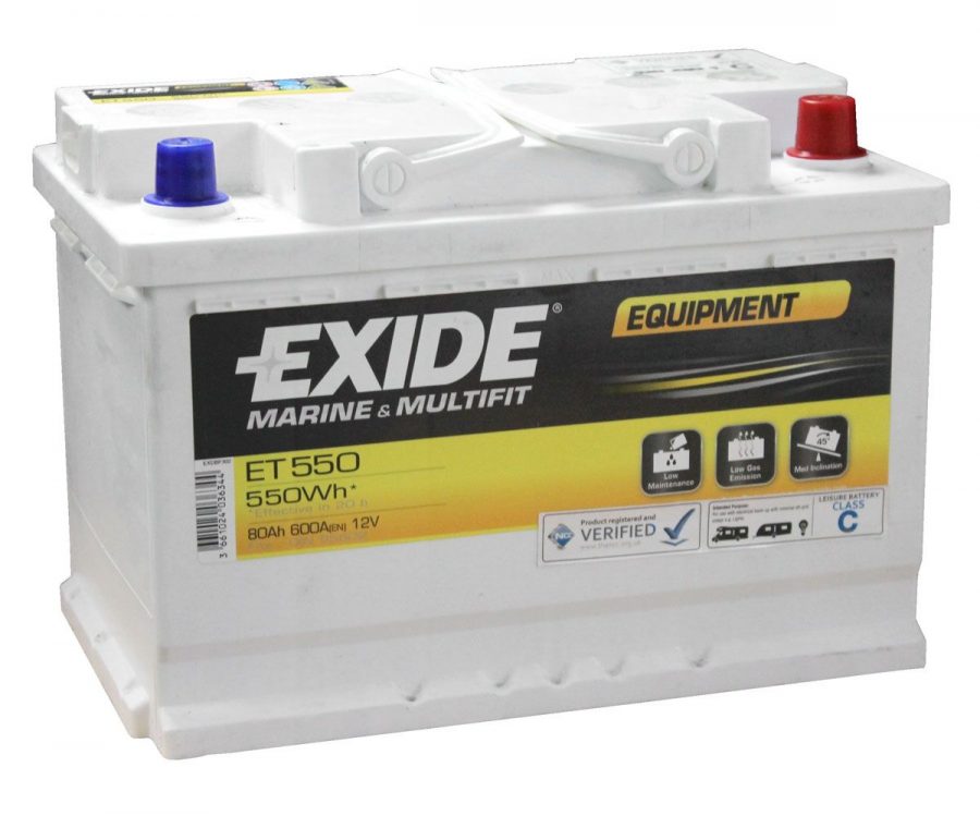 Exide Marine EQUIPMENT 12V ET550 | Batteryhouse – Testers of ...