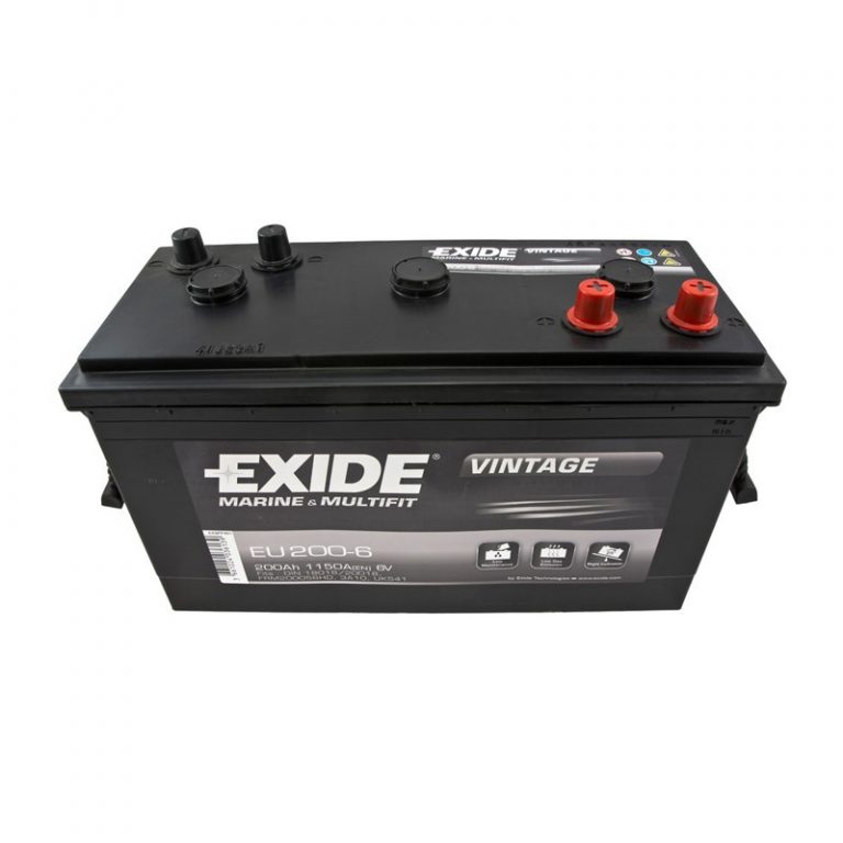 Exide Marine Vintage 6V EU200-6 | Batteryhouse – Autoaccu of ...